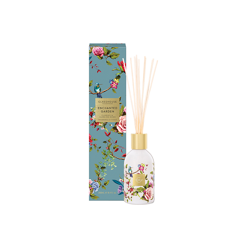 Glasshouse Fragrances Diffuser 250ml - Enchanted Garden