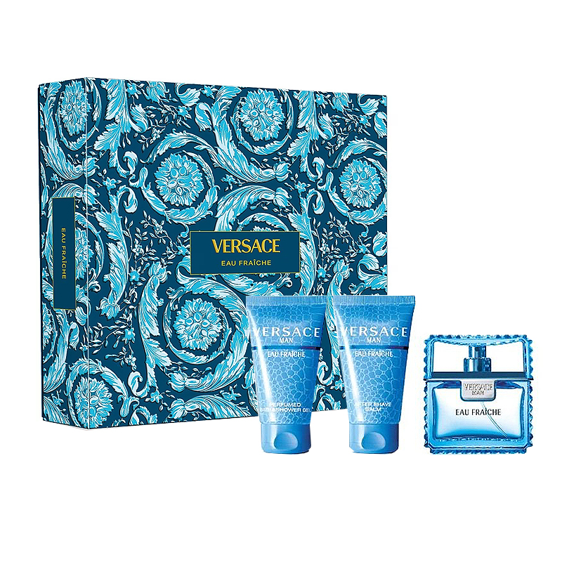 Versace Eau Fraiche Eau de Toilette Gift Set For Him
